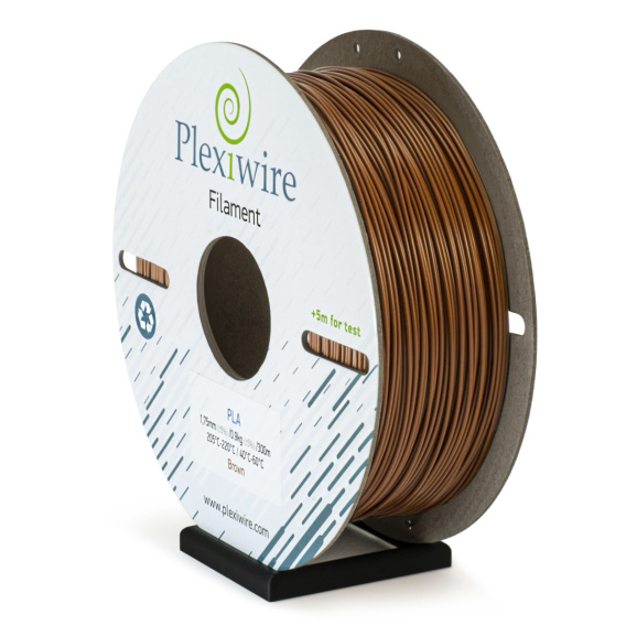 PLA Filament Plexiwire 1,75 mm Brązowy 0.9kg/300m | Sklep internetowy Plexiwire